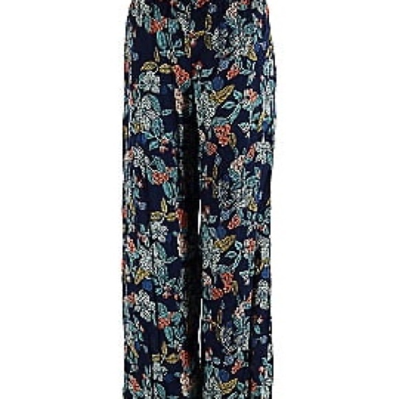 Abercrombie & Fitch | Pants & Jumpsuits | Angie Blue And Red Wide Leg ...